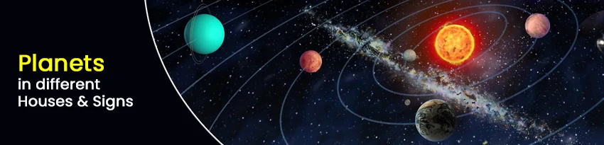 Result of planets in different houses